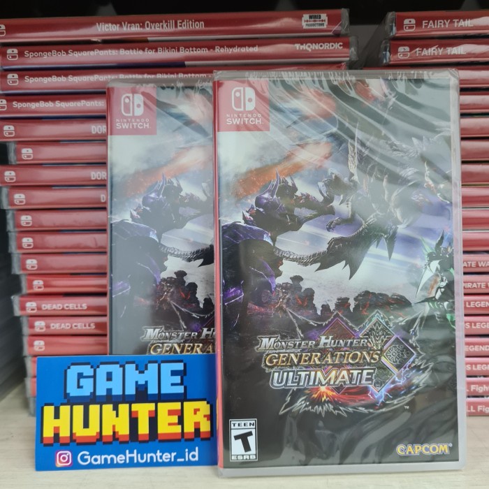 Jual Nintendo Switch Monster Hunter Generations Ultimate / MHGU ...