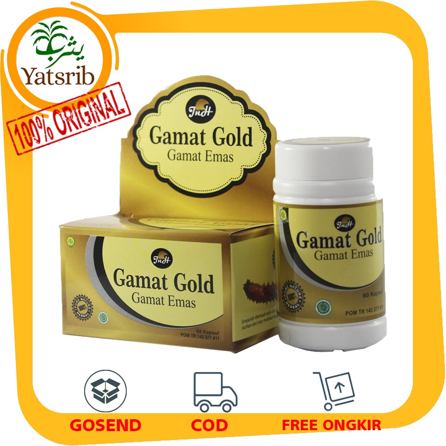 Jual GAMAT GOLD KUNING KAPSUL JNH / Gamat / Gamat Gold G / Jelly Gamat ...