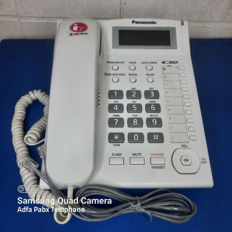 Jual Telepon Rumah Dan Kantor Panasonic KX-TS880 Second | Shopee Indonesia