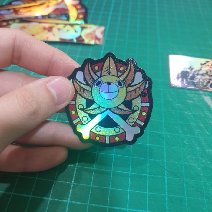 Jual Sticker Hologram Anime - PSH874 - One Piece - Going Merry | Shopee ...