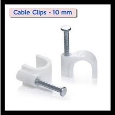 Jual Klem Kabel 10mm Paku Beton Asli (isi 50 pcs) Klem ORISINIL PAKU ...