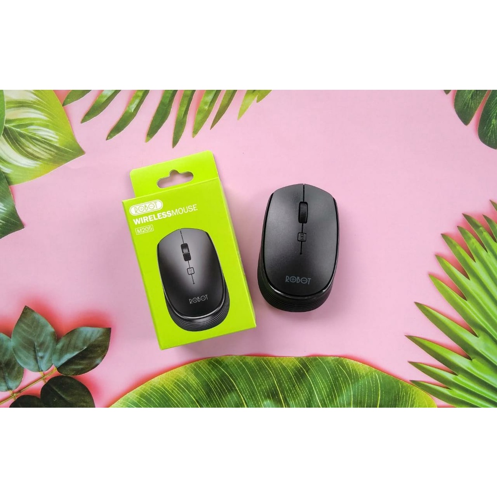 Jual Mouse Robot M205 Wireless/Mouse 2.4Ghz/Mouse 800-1200-1600 DPI ...