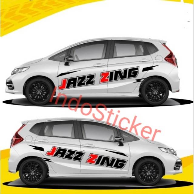 Jual Stiker mobil Honda jazz sticker stiker Honda jazz | Shopee Indonesia