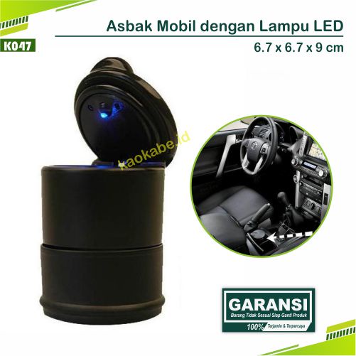 Jual Asbak Mobil Tempat Putung Rokok Car Ashtray LED Aksesoris Interior ...