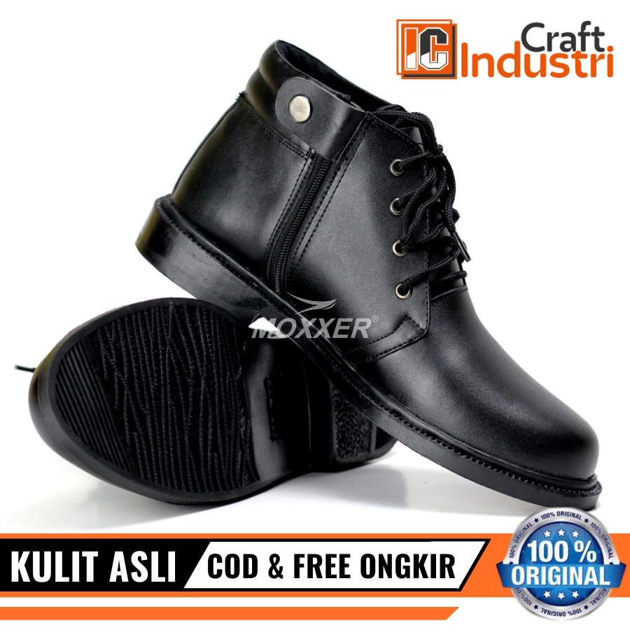 Jual SEPATU DINAS PDH KULIT ASLI 03 TNI SATPAM SECURITY PASKIBRAKA PRIA ...