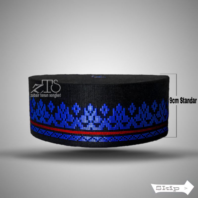 Jual PECI SONGKET HITAM BIRU LIS MERAH PECI SHOLAT PRIA AKAD ADA BANYAK ...