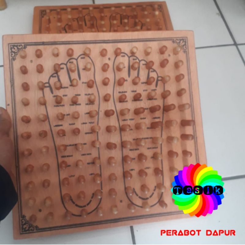 Jual Alat Refleksi Kaki Bahan Kayu Berkualitas / Papan Kayu Alat ...