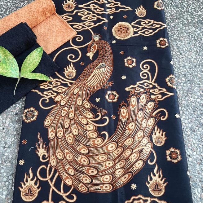 Jual Kain Batik Pekalongan Motif Burung Merak Peacock Katun 210cmx110 ...