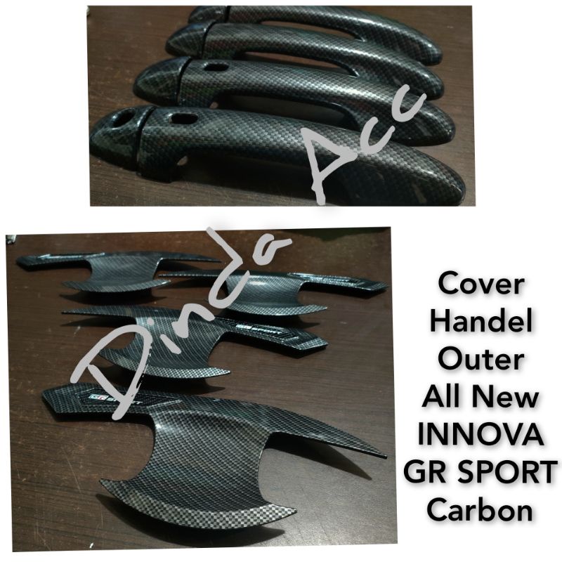 Jual Cover Handel Outer All New Innova Reborn GR SPORT Carbon | Shopee Indonesia
