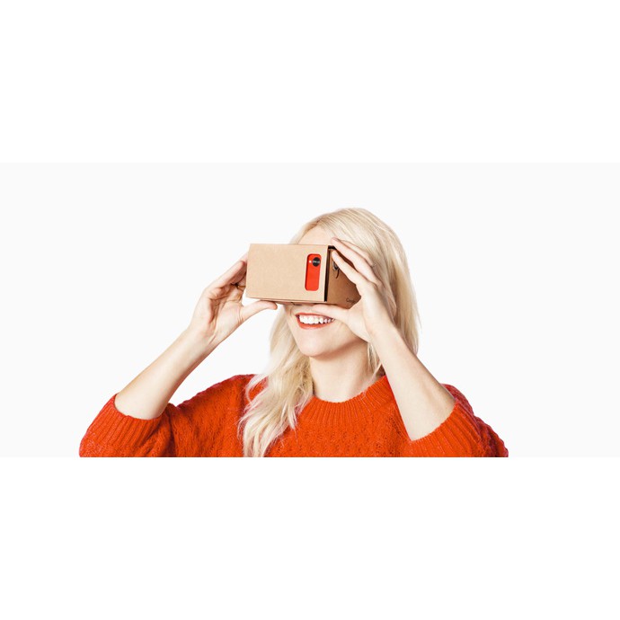 Jual Cardboard Virtual Reality for Smartphone Black Magnet 5 inch ...