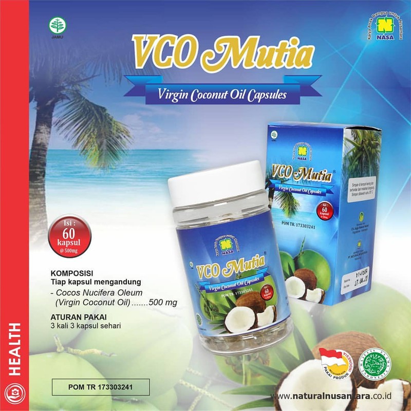 Jual VCO Mutia - Virgin Coconut Oil Capsule Nasa | Shopee Indonesia