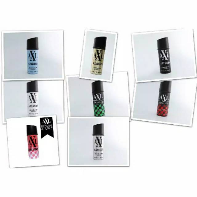 Jual Parfum AXL / Alexander Deodorant Spray 150ML | Shopee Indonesia