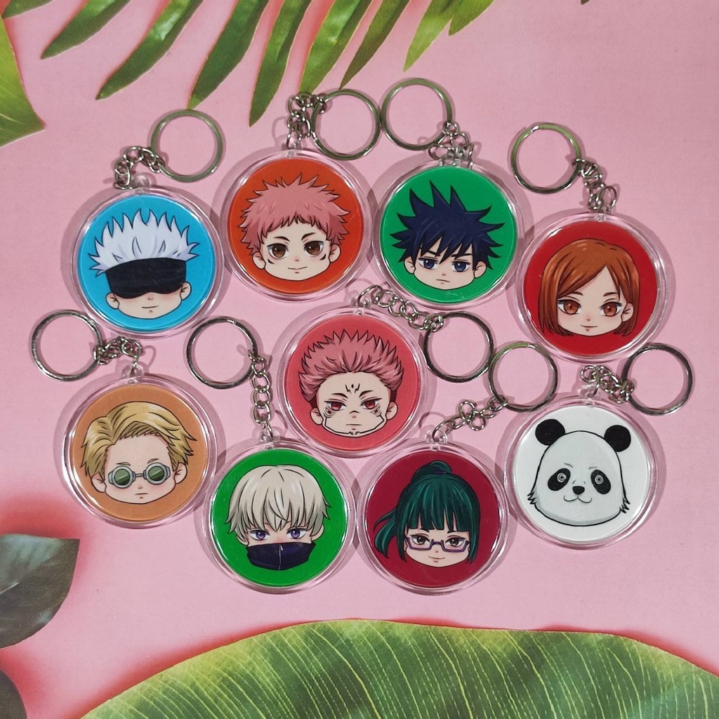 Jual Gantungan Kunci Mini Anime Jujutsu Kaisen - Keychain Gojo Satoru ...