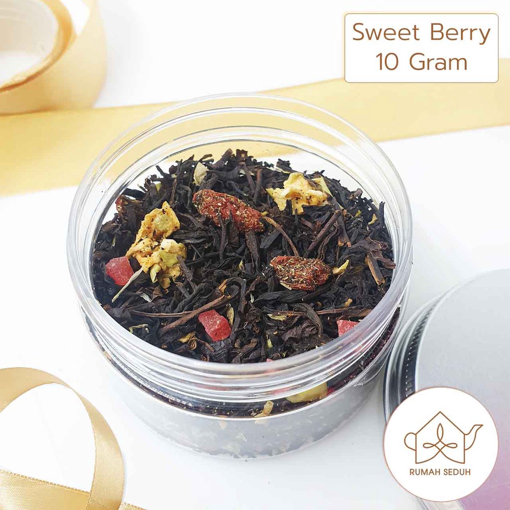 Jual 10gr Sweet Berry / Black Tea Fruity Blend / Teh Hitam rasa Buah ...
