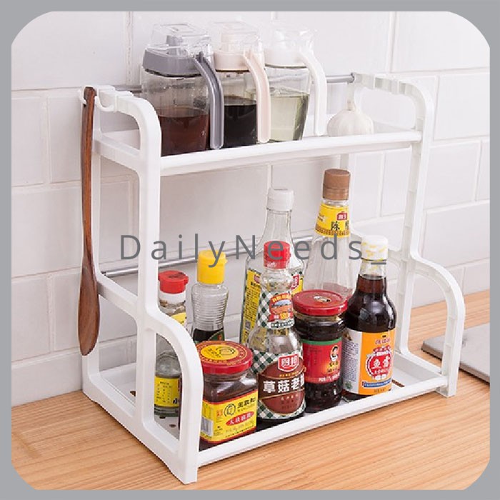 Jual RAK BUMBU DAPUR Rak Serbaguna Rak Dapur Plastik Rak Bumbu 2 ...