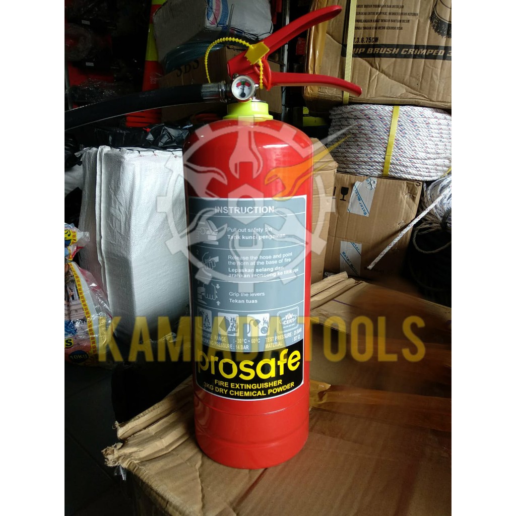Jual Racun Api - Apar - Fire Extinguisher 3Kg Dry Powder PROSAFE ...
