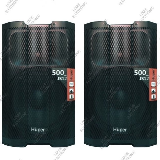 Jual Speaker Aktif 15 Inch HUPER JS12 HUPER JS 12 Bluetooth ( Sepasang ) | Shopee Indonesia