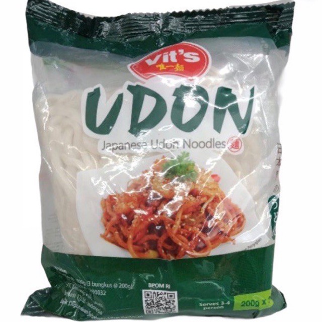 Jual Vit's Japanese Udon Noodle 600g | Shopee Indonesia
