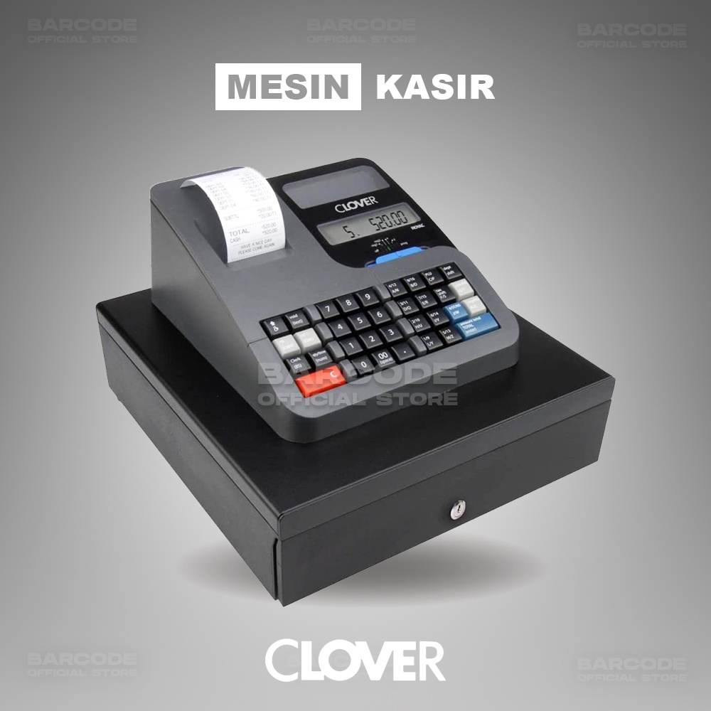 Jual Mesin Kasir Cash Register Clover JET-100 Series All In One ...