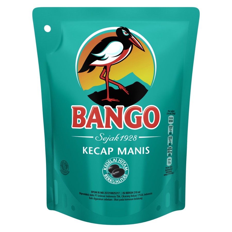 Jual Kecap Bango Kecap Manis Pouch 210Ml | Shopee Indonesia
