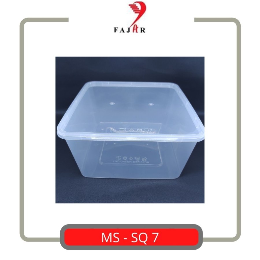 Jual Wadah Plastik Kotak 3130ml / Thinwall / Plastik Kontainer | Shopee ...