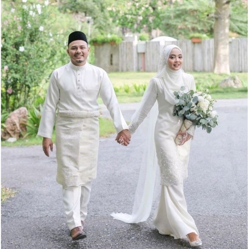 Jual gaun pengantin muslimah malaysia melayu gaun walimah gaun akad ...