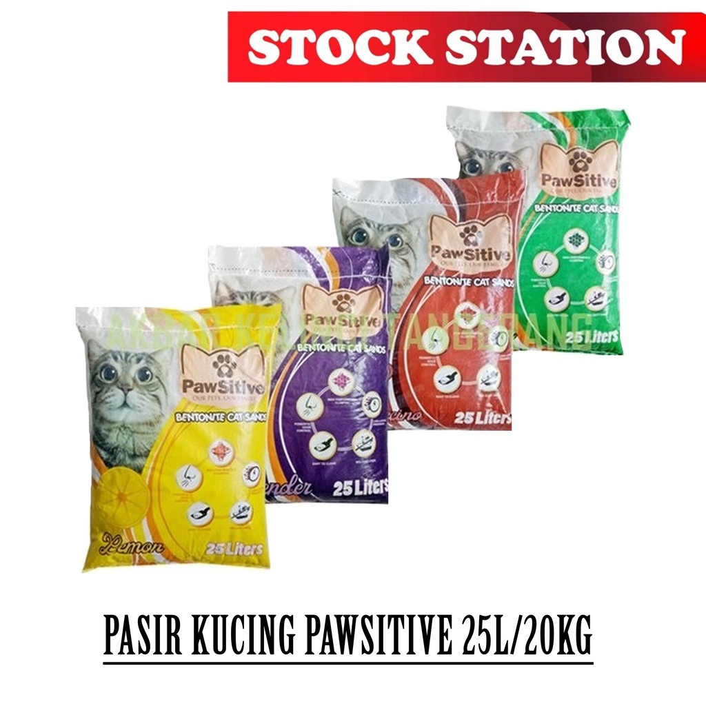Jual Pasir Kucing PAWSITIVE 25L/20Kg - CAPUCINO (GRAB/GOSEND) | Shopee ...