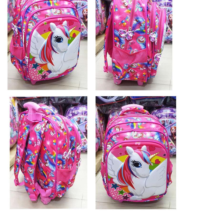 Jual Harga Bersahabat ⁑ Tas Dorong Trolley Anak Sekolah SD Perempuan ...
