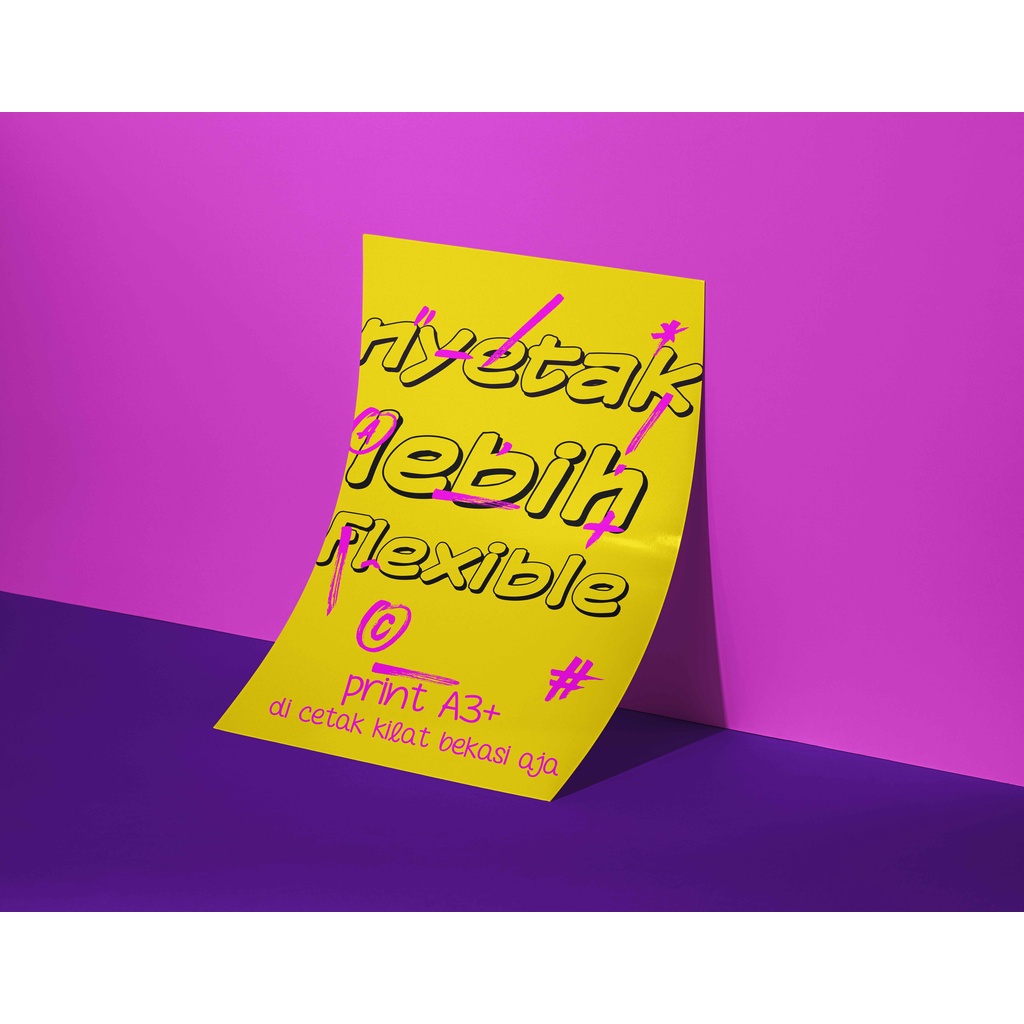 Jual Cetak Print A3 plus murah Poster Art Carton 260 | Shopee Indonesia