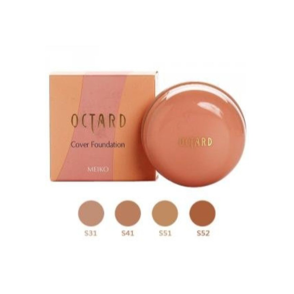 Jual Meiko Naturactor Octard Cover Foundation | Shopee Indonesia