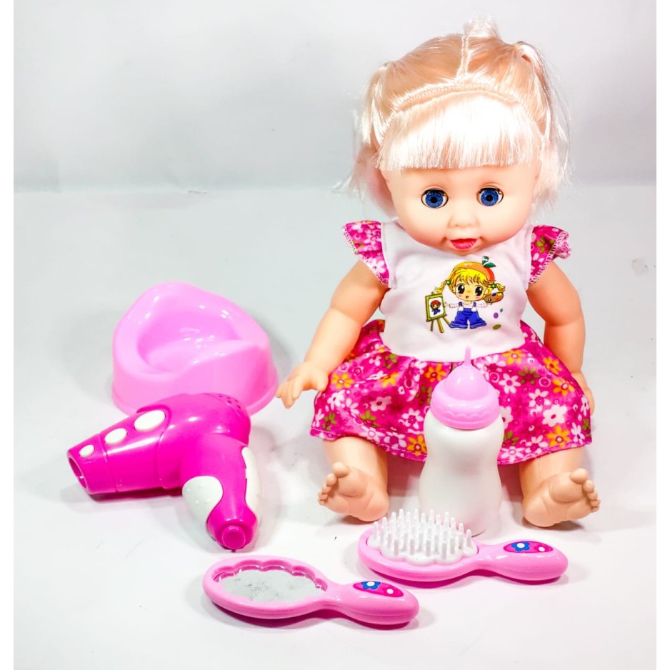 Jual Anmy Doll Baby Boneka Bayi Alive Pipis Nangis | Shopee Indonesia