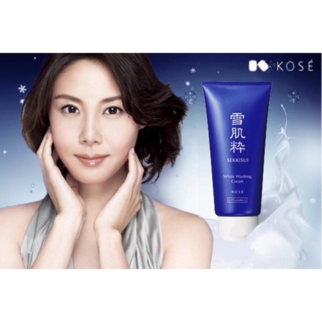 Jual kose sekkisui,sabun cuci muka bagus, kose japan, kose whitening cream | Shopee Indonesia