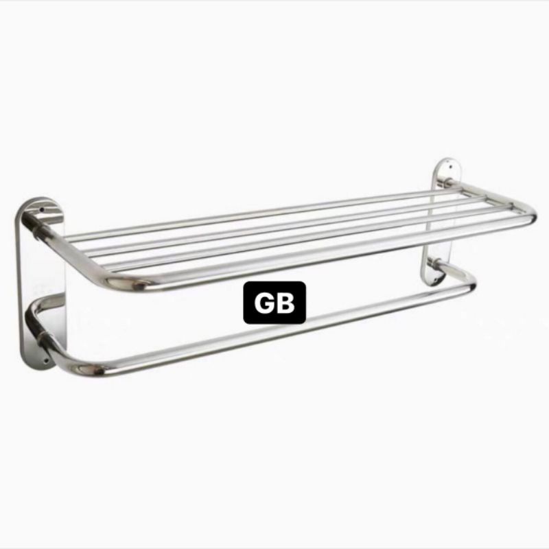 Jual Rak Handuk 5 bar Stainless - Gantungan Handuk 5 susun Rack Towel ...
