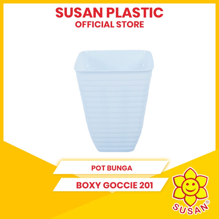 Jual SUSAN - Pot Bunga Boxy Goccie 201 - Pot Bunga Tinggi - Pot Tanaman ...