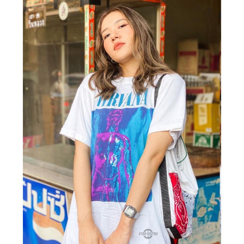 Jual kaos NIRVANA PUTIH - SLIVER / kaos nirvana / kaos wanita pria ... Jual kaos NIRVANA PUTIH - SLIVER / kaos nirvana / kaos wanita pria ...