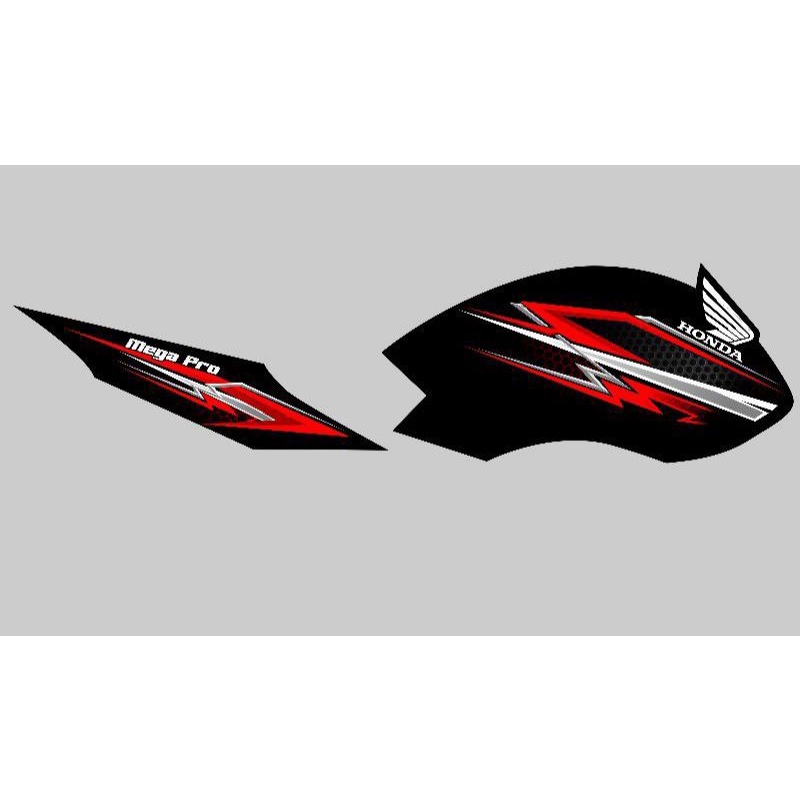 Jual STICKER VARIASI NEW MEGA PRO - STRIPING MEGA PRO NEW SEMI FULL ...