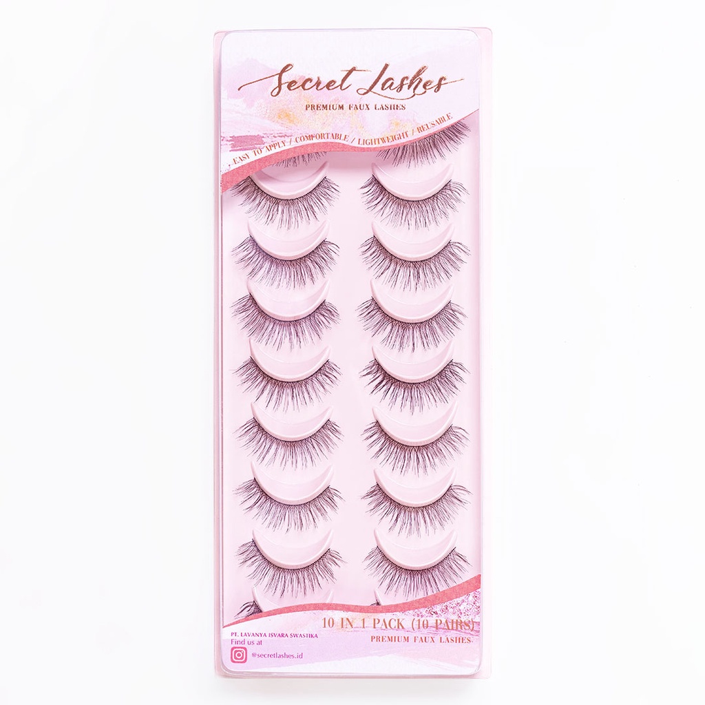 Jual Secret Lashes Athena Value Pack Eyelash Extension Douyin Korea ...