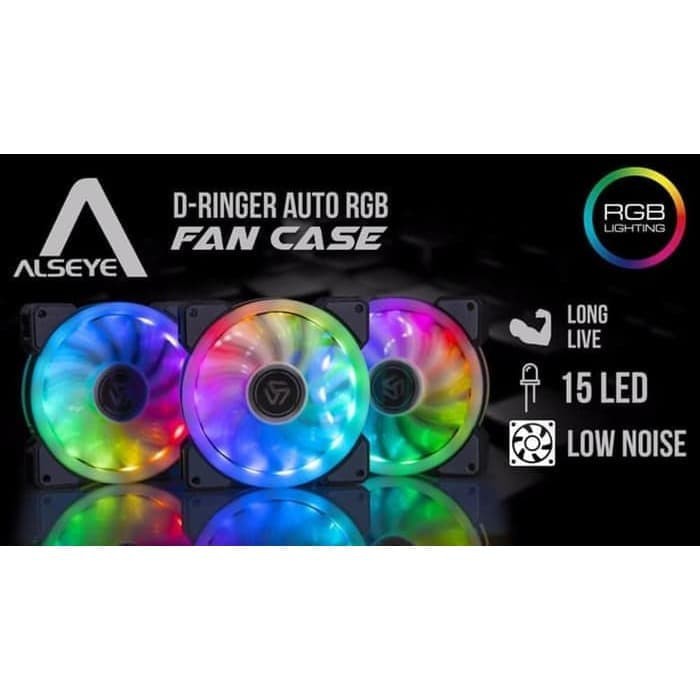 Jual Alseye 3x Fan Dringer RGB & Controler | Shopee Indonesia