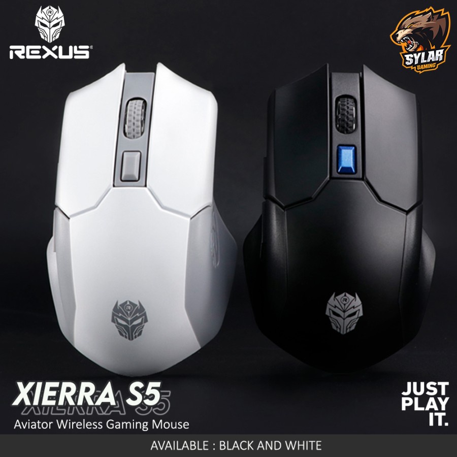 Jual Rexus Xierra S5 Aviator Wireless Gaming Mouse | Shopee Indonesia