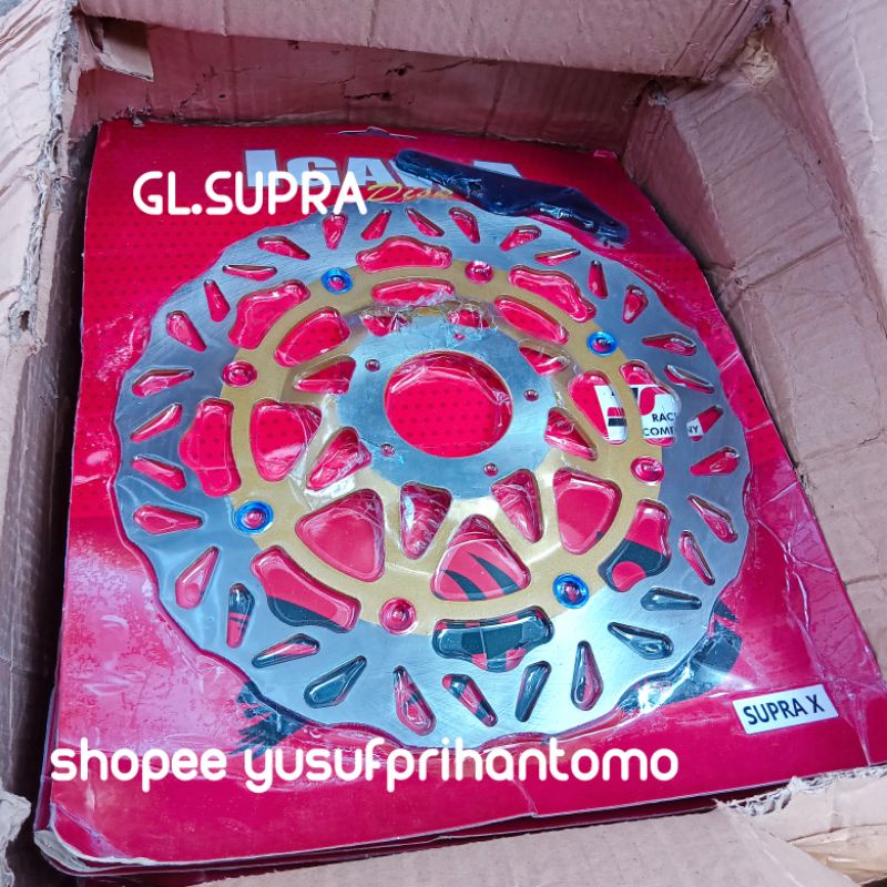 Jual PIRINGAN DEPAN DISC 300MM SUPRA GL MEGA PRO LUBANG 5 MODEL TDR ...