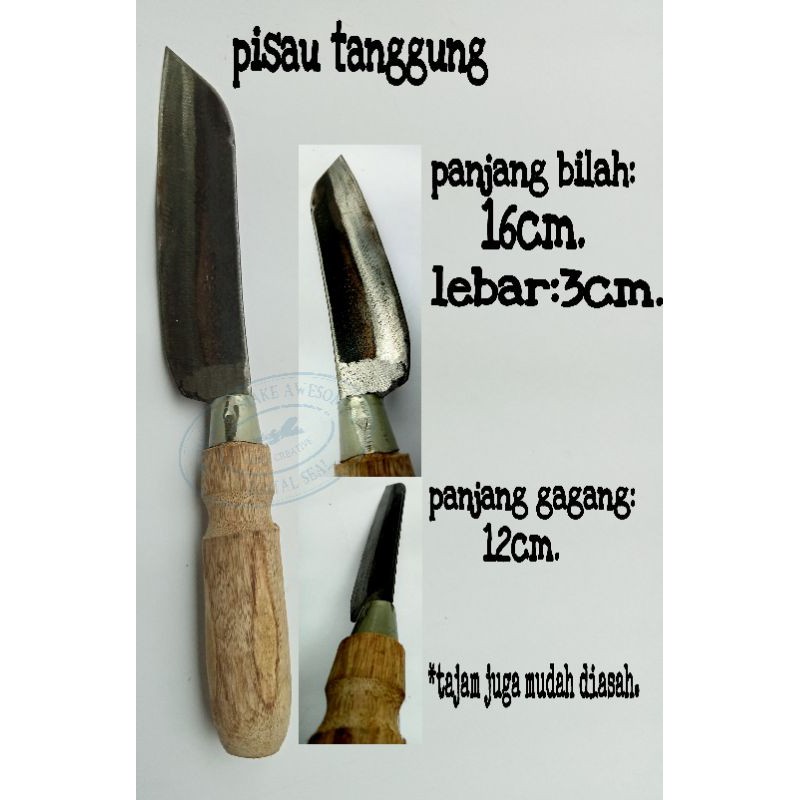 Jual Pisau Dapur Spesial Asli Produk Pandai Besi | Pisau Tebal Tajam ...