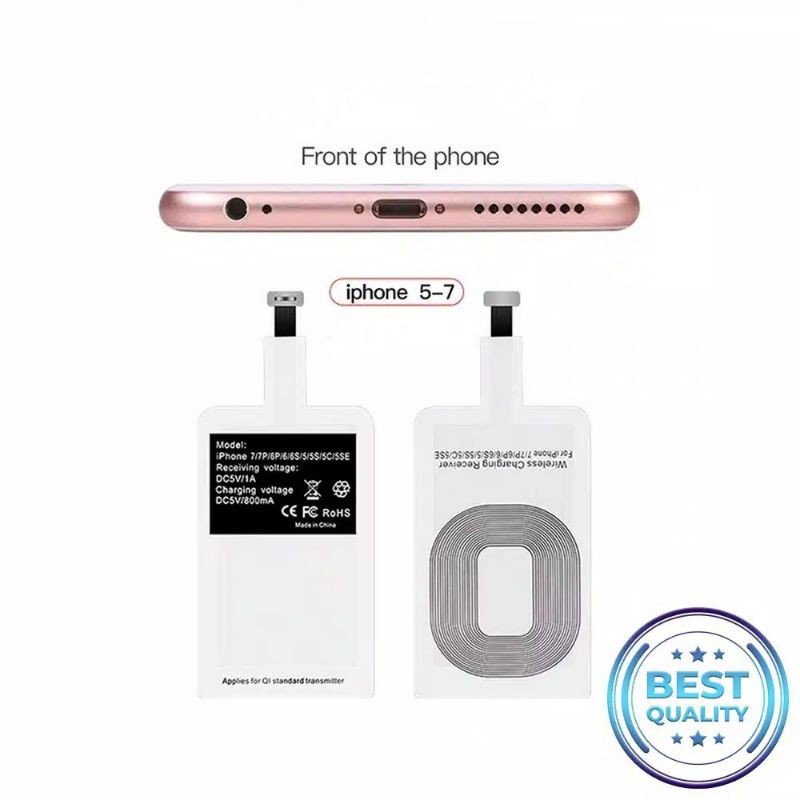 Jual Qi Chip Charger Wireless All Smartphone | Shopee Indonesia