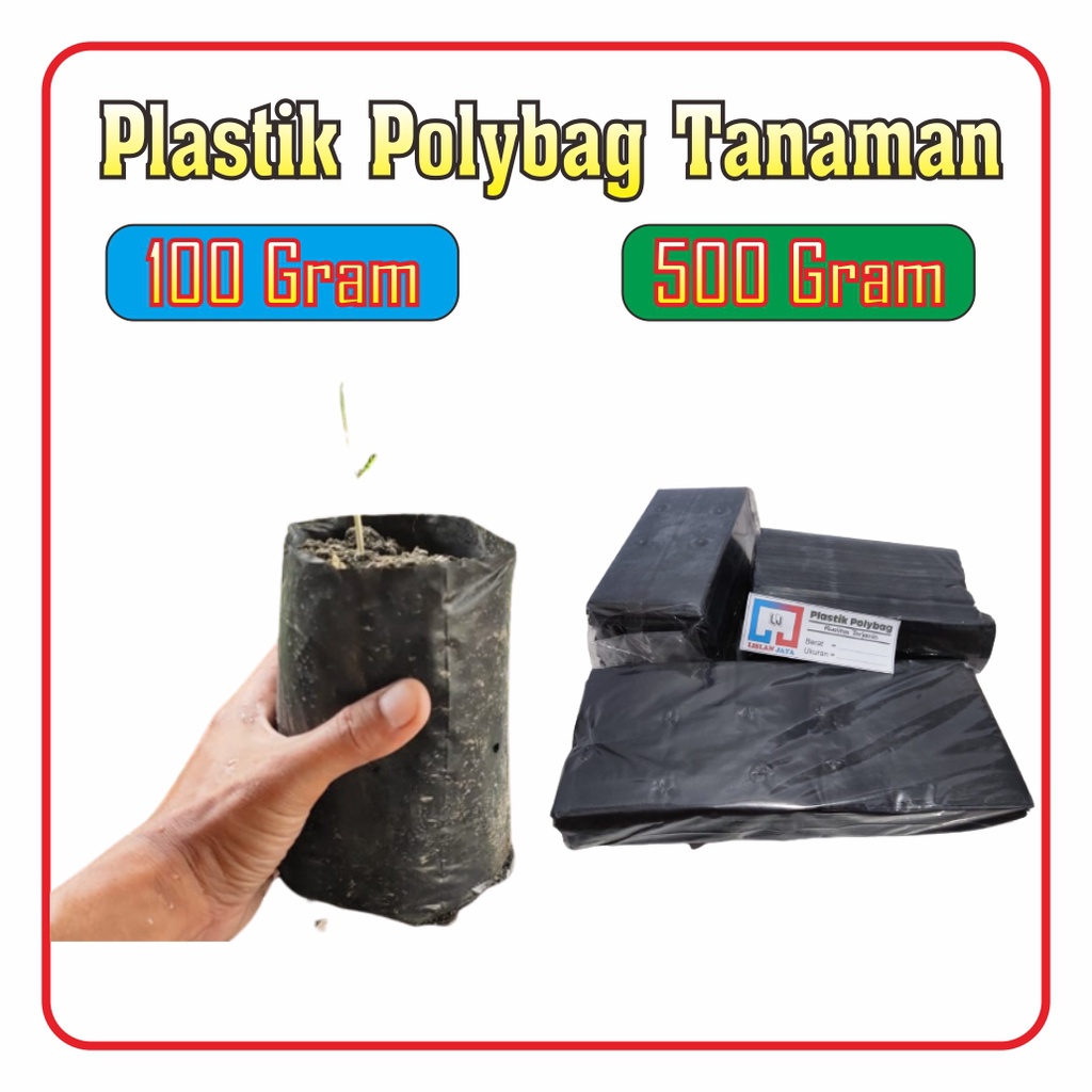 Jual Plastik Polybag Berbagai Macam Ukuran 10 12 13 15 20 25 30 Bisa ...