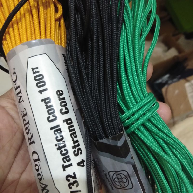 Jual Tali Genuine Paracord 275 lb 2 mm UV Resistant | Shopee Indonesia