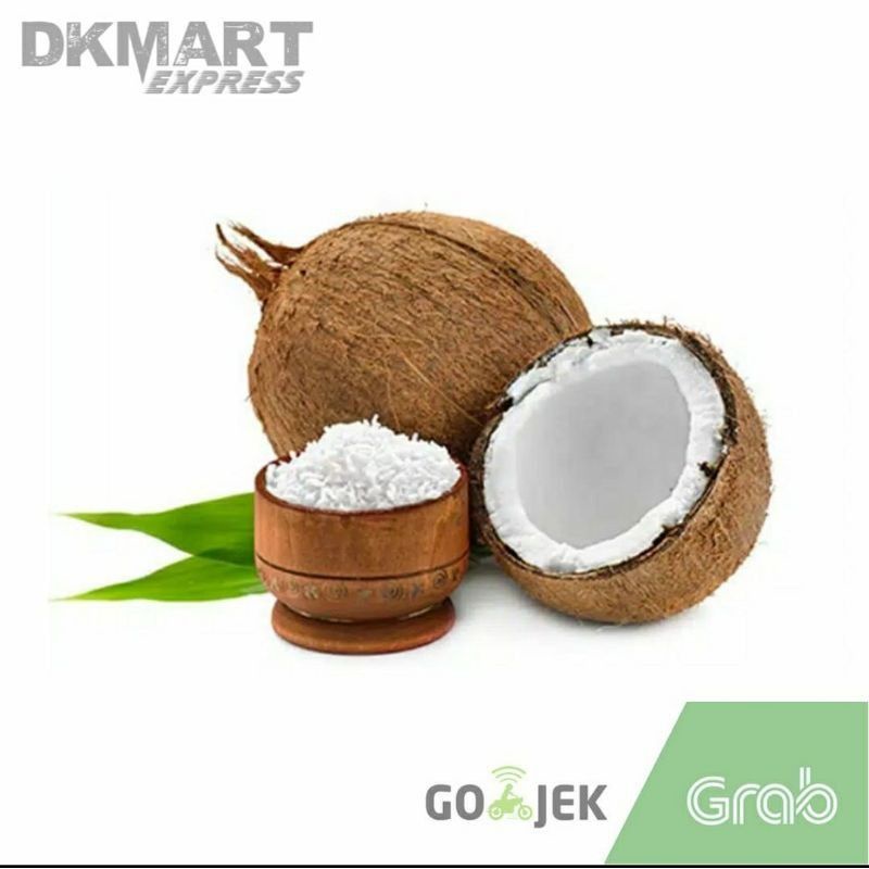 Jual kelapa parut 1 butir kelapa parut segar kelapa muda kelapa tua santan | Shopee Indonesia