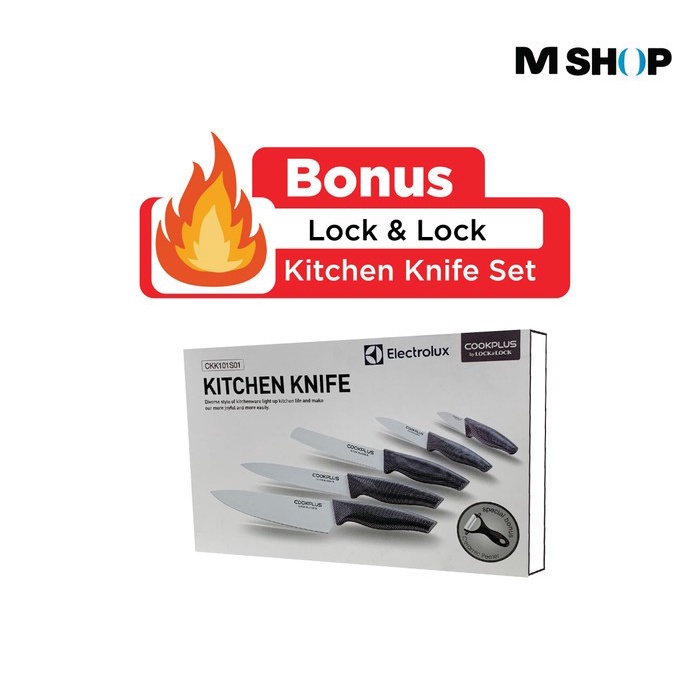 Jual ELECTROLUX Kompor Listrik Induksi + Knife Set + Panci Induksi ...