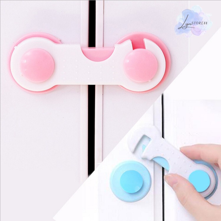 Jual Pengaman pintu lemari laci / safety lock / Kunci Pengaman Pintu ...