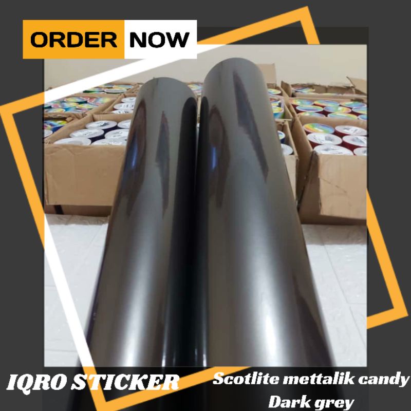 Jual Sticker scotlite dark grey mettalik candy skotlet motor abu candy ...