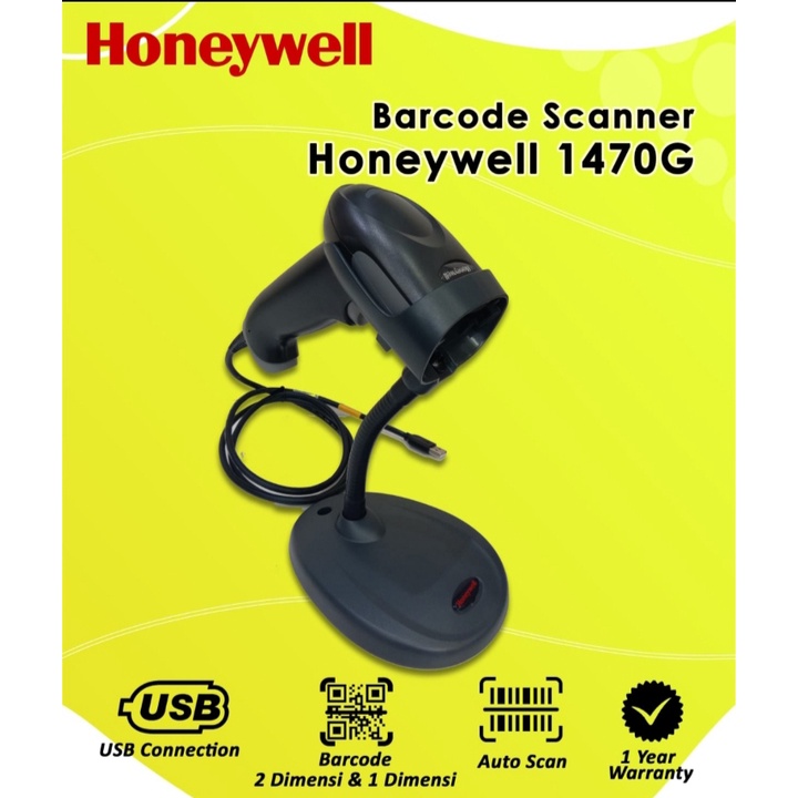 Jual Scanner Barcode Honeywell 1470g 2d Usb Shopee Indonesia