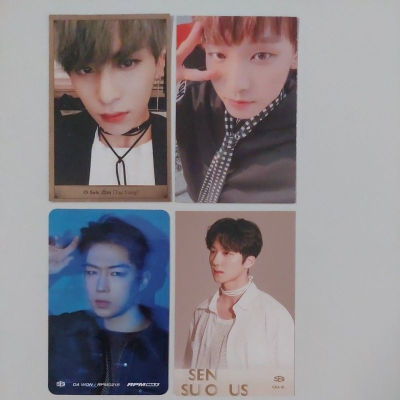 Jual taeyang inseong dawon chani sf9 pc rpm sensuous knight of the sun ...